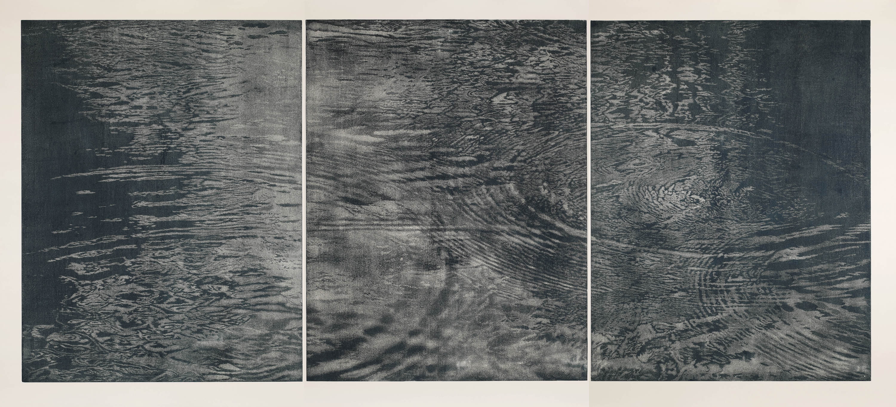 Franz Gertsch - Triptychon Schwarzwasser (1991/92) : r/museum